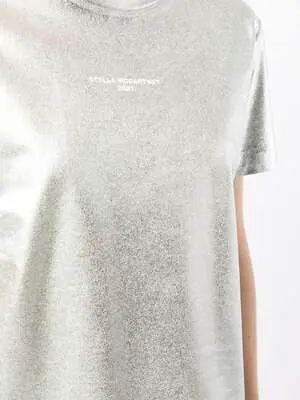 Stella McCartney 2001 Logo Metallic T-shirt