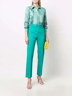 FERRAGAMO Graphic-print Silk Shirt