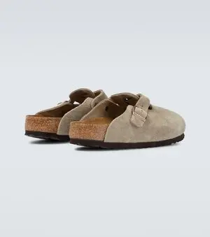 BIRKENSTOCK Boston Sfb Suede Mules