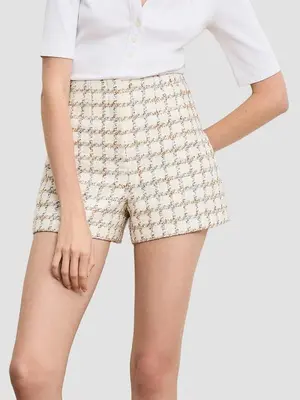 Veronica Beard Jazmin Tweed Shorts
