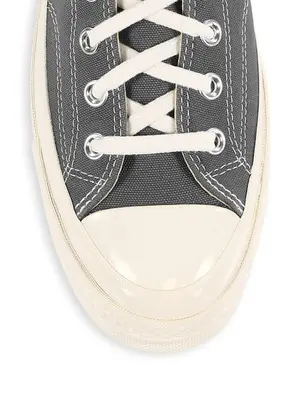Play Comme Des Garcon Cdg Play X Converse Chuck Taylor All Star Single Heart High-top Sneakers - Blue