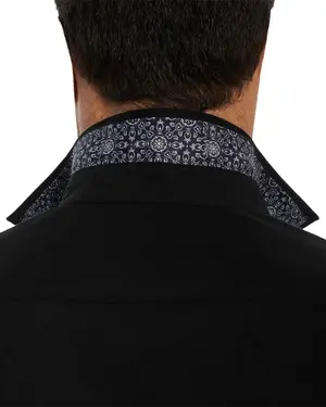 Robert Graham Highland Long Sleeve Woven Shirt - Black