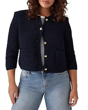 Ba&sh Ba & Sh Gaspard Cardigan Navy