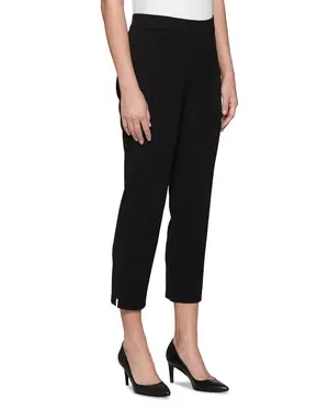 Misook Cropped Pull On Pants