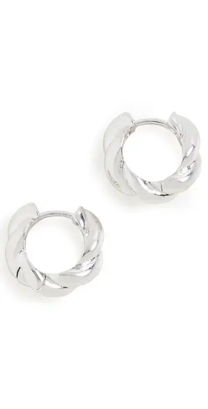 Shashi SHASHI Waves Huggie Earrings One-color