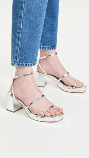 Larroude Gio Platform Sandals