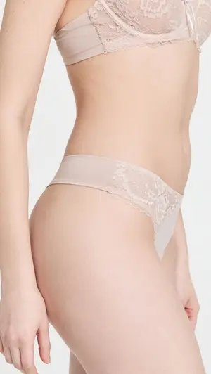 SKARLETT BLUE Minx Thong - Cashmere/blush