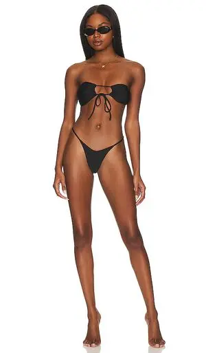LOVEWAVE The Jax Bikini Bottom - Black