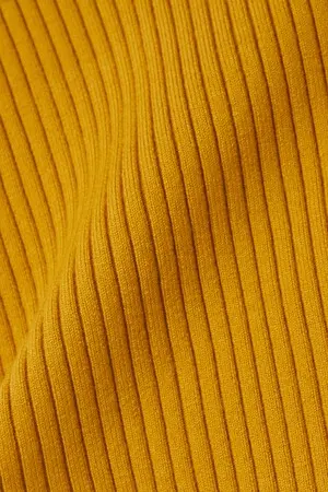 Chloé Strapless Cropped Ribbed Wool-blend Top