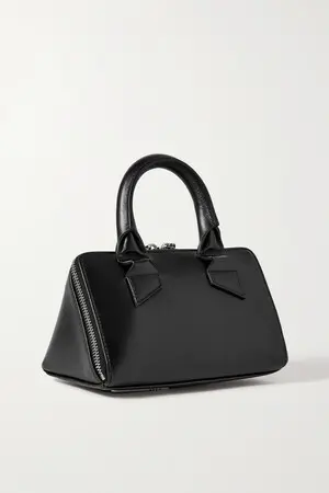 Attico Friday Mini Leather Tote