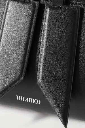 Attico Friday Mini Leather Tote