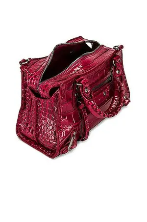 Balenciaga Mini Neo Classic City Bag In Wine