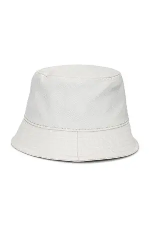 Bottega Veneta Intreccio Jacquard Bucket Hat - White