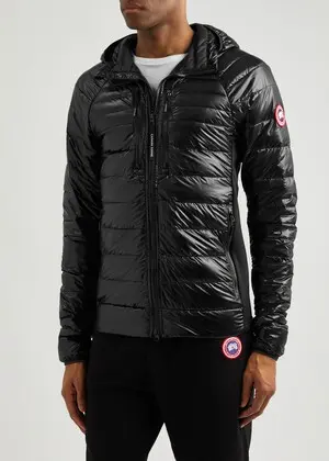 Canada Goose Hybridge Lite Hooded Jacket - Black