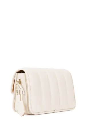 COACH Studio Ivory Quilted Leather Shoulder Bag