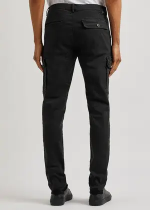 REPLAY Hyperflex X-lite Slim-leg Cargo Trousers
