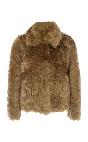 Zeynep Arçay Honey Sheerling Jacket Only