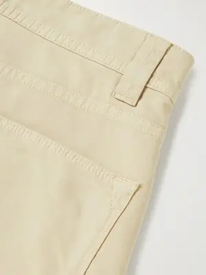 Loro Piana Slim-fit Cotton-blend Trousers