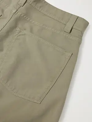 Loro Piana Slim-fit Cotton-blend Trousers