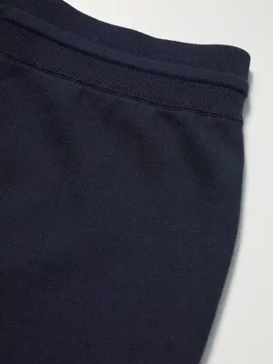 Loro Piana Tapered Cotton-blend Jersey Sweatpants