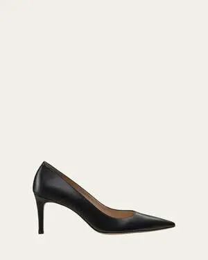 STUART WEITZMAN Leather Stiletto Pumps