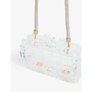 Cult Gaia Eden Geometric-shape Acrylic Cross-body Bag 1