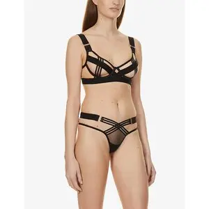 Bluebella Sutton V-neck Stretch-woven Bra