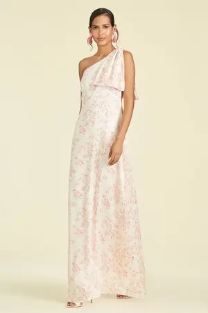 Sachin & Babi Chelsea Printed Gown Natural