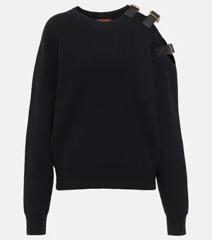 Altuzarra Ness Wool And Cashmere Sweater - Black
