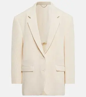 Magda Butrym Single-breasted Blazer - White