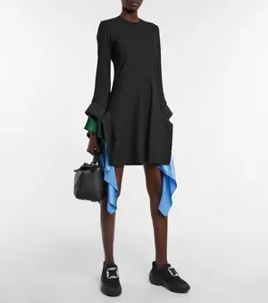 ROGER VIVIER Viv' Run Moonlight Strass Sneakers - Black