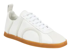 TOTEME Suede-trimmed Leather Sneakers