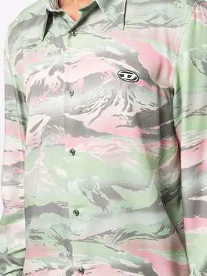 DIESEL® Cl-s-tucker Camouflage Shirt