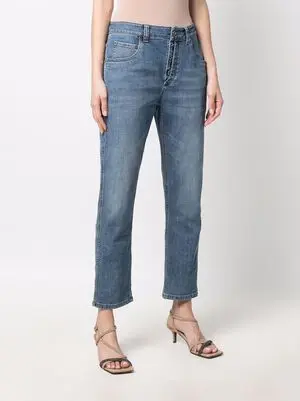 Brunello Cucinelli Mid-rise Straight-leg Jeans