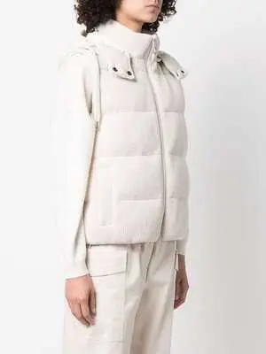 Brunello Cucinelli Knitted Padded Vest
