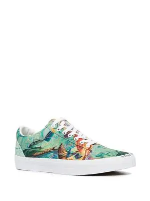 VANS Old Skool Illustrated Sneakers - Blue