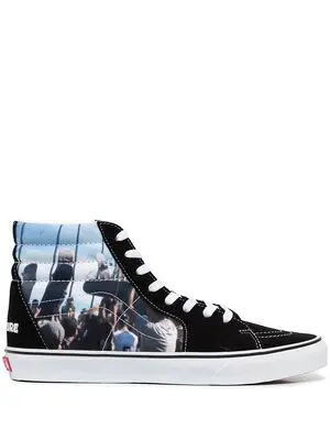 VANS Sk8-hi High-top Sneakers - Black
