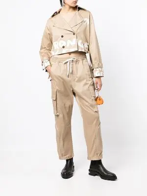 PORTS V Drawstring Cargo Trousers