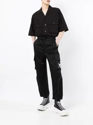 PORTS V Drawstring Cargo Trousers