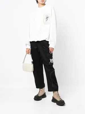 PORTS V Drawstring Cargo Trousers