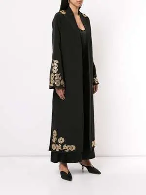 MACGRAW Whiskey Embellished Robe Coat