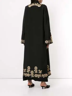 MACGRAW Whiskey Embellished Robe Coat