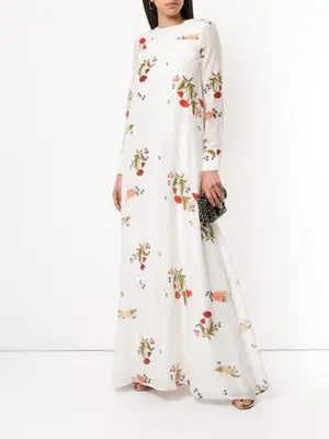MACGRAW Soiree Floral Print Dress