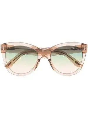 TOM FORD Wayfarer-frame Sunglasses - Brown