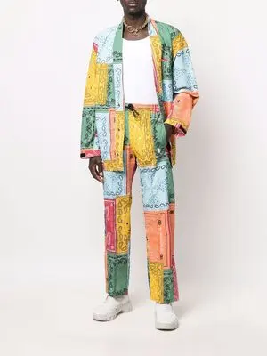 COUNTY OF MILAN Marcelo Burlon Bandana-print Lightweight Jacket