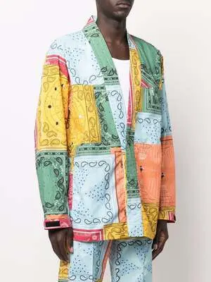 COUNTY OF MILAN Marcelo Burlon Bandana-print Lightweight Jacket