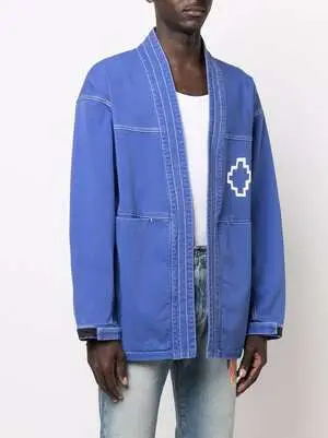 COUNTY OF MILAN Marcelo Burlon Logo-print Jacket