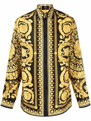 Versace Barocco Silk Shirt
