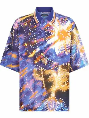 Dolce & Gabbana Graphic-print Polo Shirt