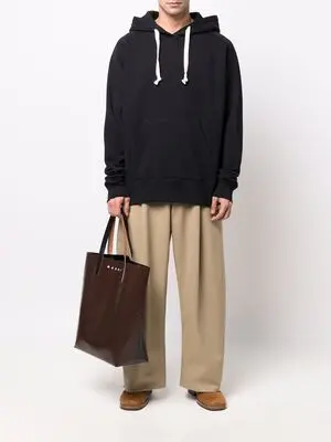 Studio Nicholson Wide-leg High-waisted Trousers - Neutrals
